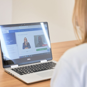 For students, practice makes perfect with simulated interview tool - La ...